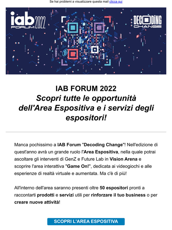 IAB Forum Campaign 2018: IAB FORUM: scopri l'Area Espositiva e tutti i ...