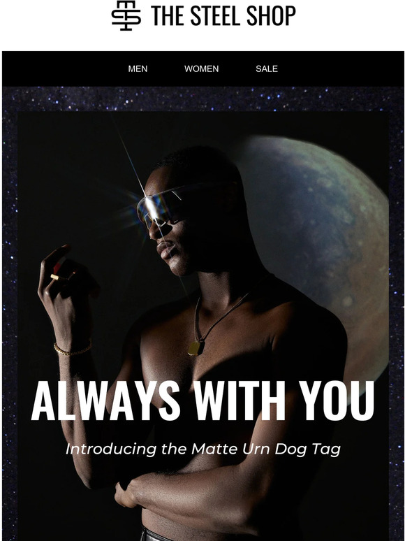 the steel shop: Introducing the New Matte Urn Dog Tag | Milled