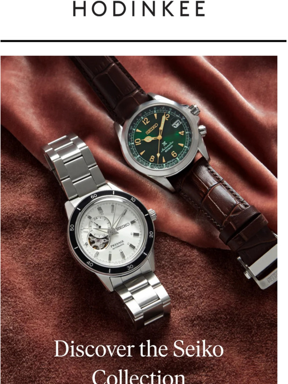 Hodinkee: Explore The Seiko Collection | Milled
