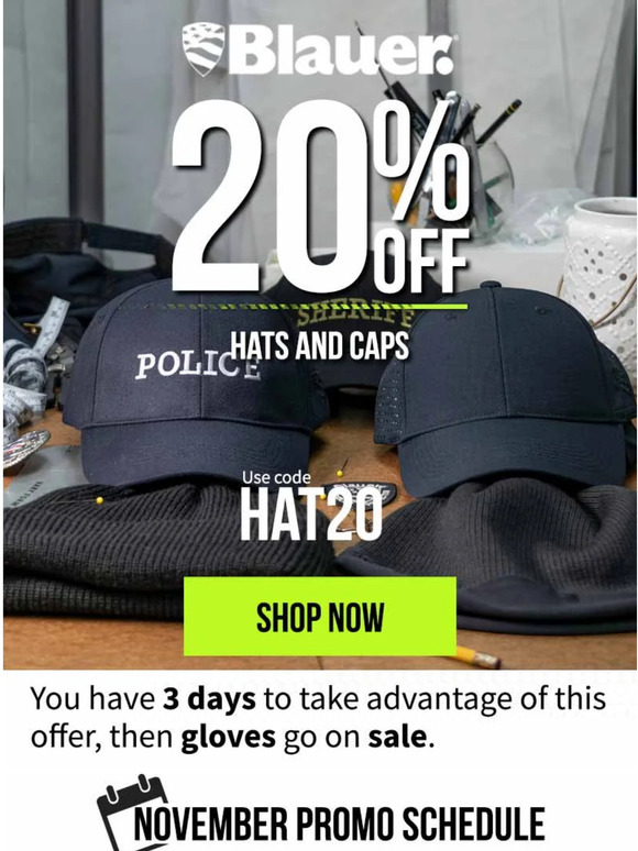 Blauer: Up Your Hat Game - Get 20% Off Hats | Milled