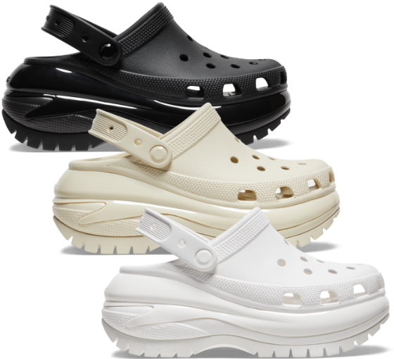 Crocs: 👀 Introducing our boldest clog – the Mega Crush! | Milled