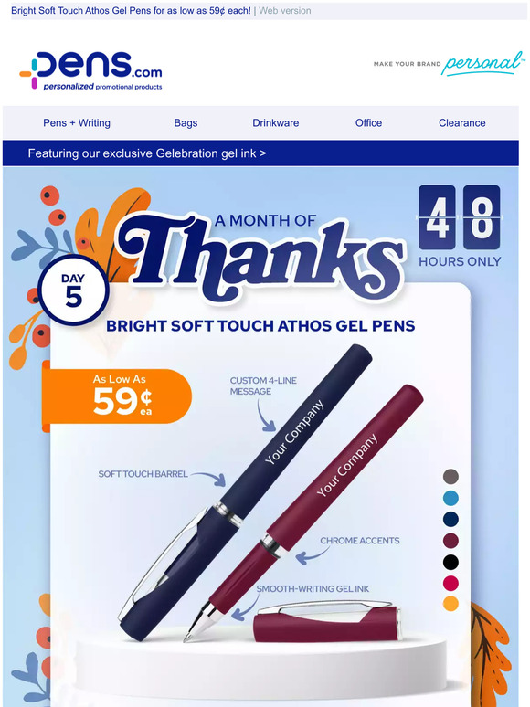 National Pen: Draw attention to Your Company! | Milled