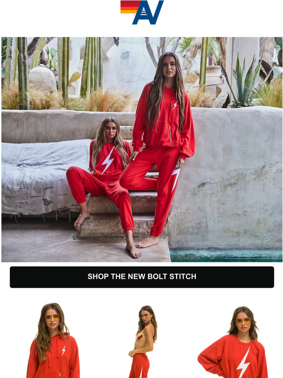 Aviator Nation: THE NEW BOLT STITCH DROP | Milled