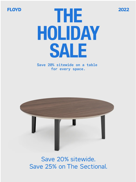 Floyd: Tables designed for gathering | Milled