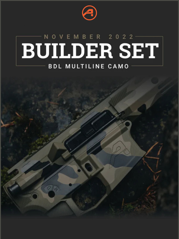 Aero Precision: BDL Multiline Camouflage Builder Sets are AVAILABLE NOW! | Milled