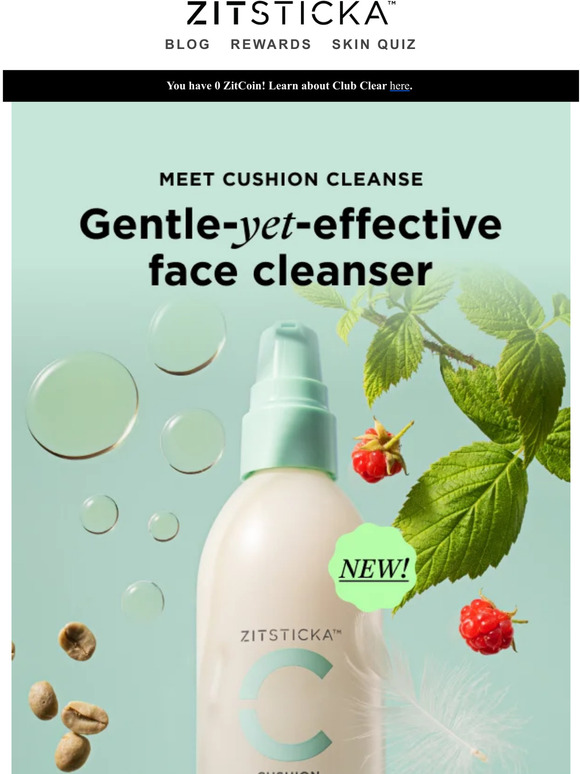 ZitSticka: CUSHION CLEANSE Is Finally Here! | Milled