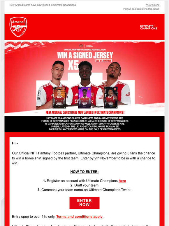 Arsenal: Build your Arsenal fantasy team to be in with a chance to win ...