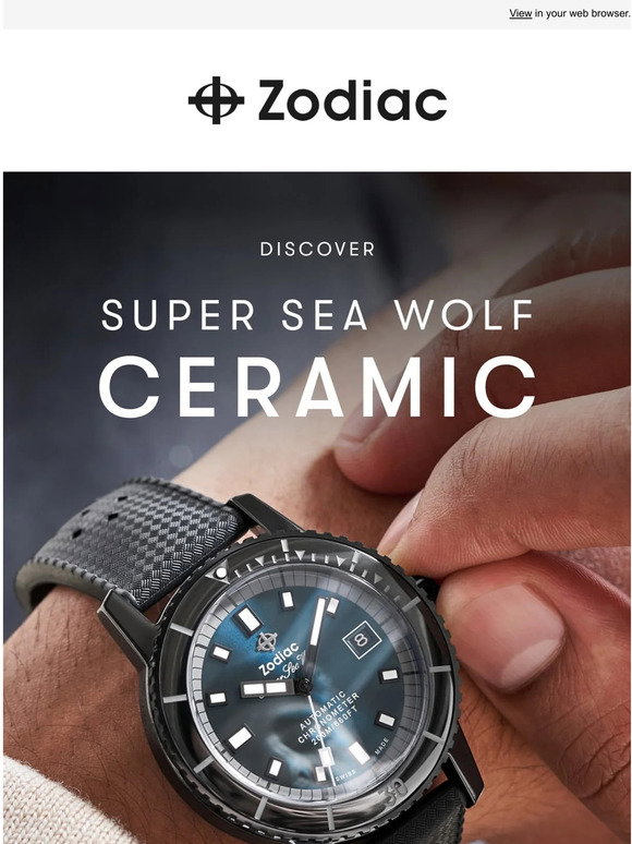 Zodiac: The Limited Edition Super Sea Wolf Ceramic | Milled