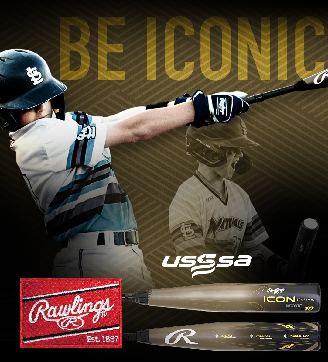 Baseball Monkey: New: Rawlings Icon USSSA Baseball Bat | Milled