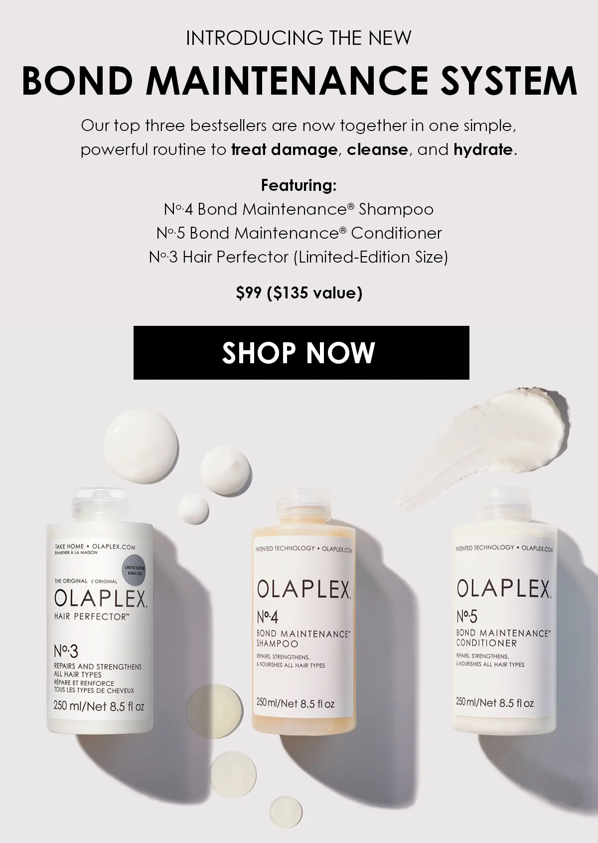 olaplex: Introducing the 🆕 Bond Maintenance System | Milled