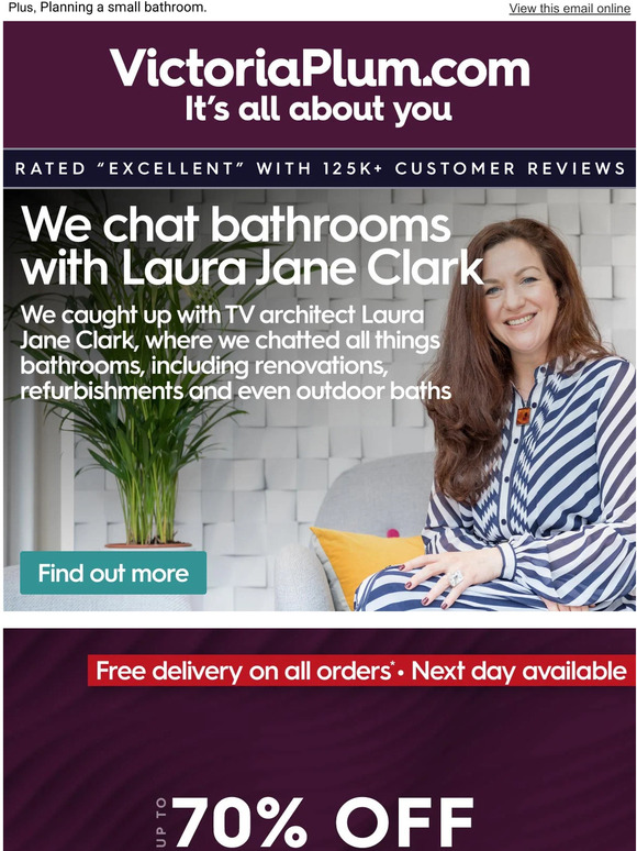 Victoria Plum: We chat bathrooms with Laura Jane Clark | Milled