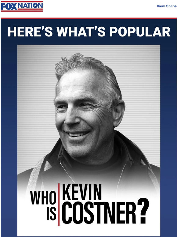 Fox News: New Special Added: Who is Kevin Costner? | Milled