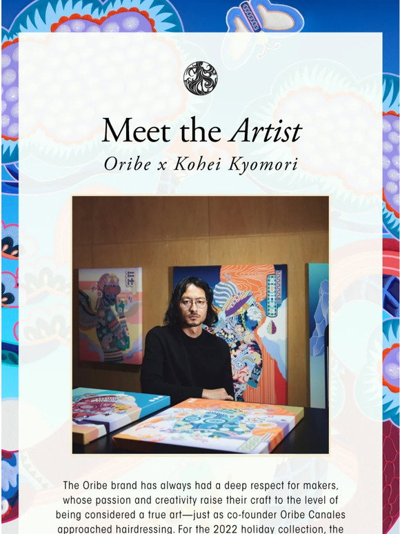 Oribe: Meet the Artist Behind Our 2022 Holiday Collection | Milled