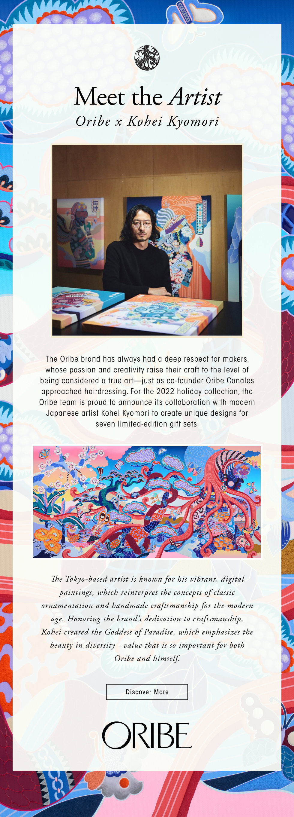 Oribe: Meet the Artist Behind Our 2022 Holiday Collection | Milled