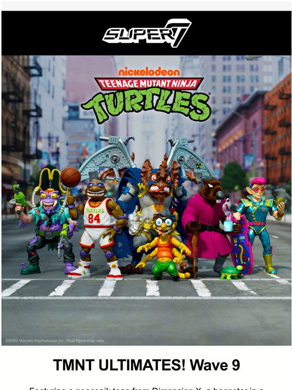 Super7: This TMNT ULTIMATES! Wave is a Slam Dunk! 🏀 | Milled