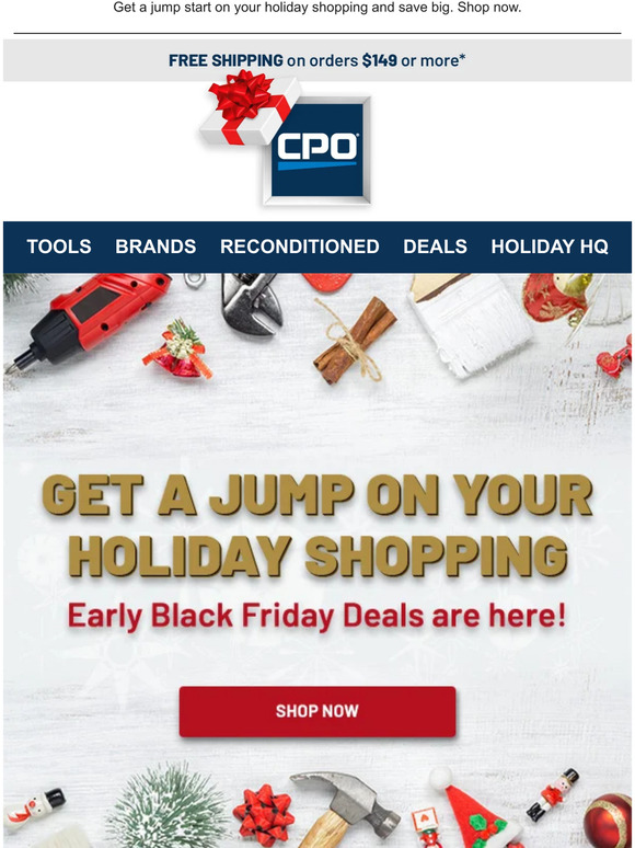 CPO: Early Black Friday Deals Are Here for 3 Days Only! | Milled