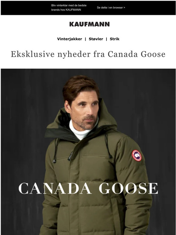 Kaufmann: 12 favoritter fra Canada Goose | Milled