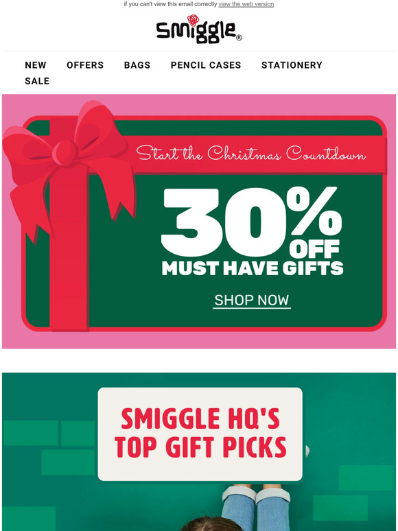 Smiggle: Smiggle HQ's top Christmas picks 🎁 | Milled