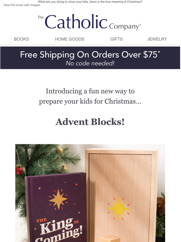 The Catholic Company: What Are Advent Blocks? Find Out Now! | Milled