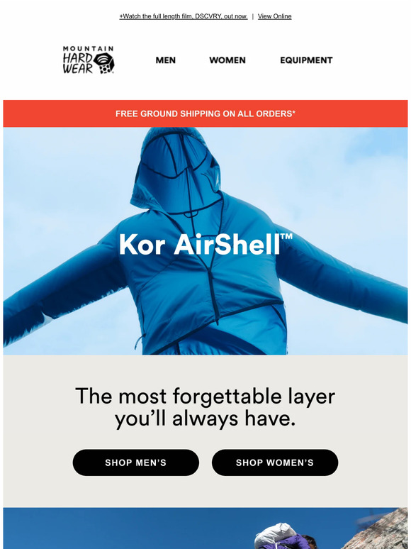 Mountain Hardwear: Kor AirShell™ is back with more unforgettable styles ...