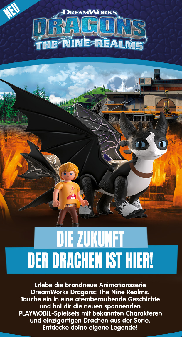 PLAYMOBIL: DreamWorks Dragons: The Nine Realms – eine neue Legende ...