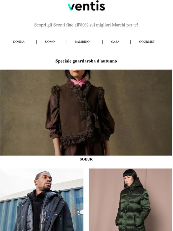 Ventis: Sei alla ricerca di nuove idee? Soeur, Invicta, Paloma, Navaei ...
