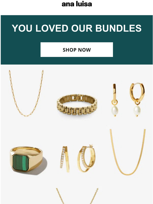 Ana Luisa: This party is BYOB: Build Your Own Bundle 🤪 | Milled