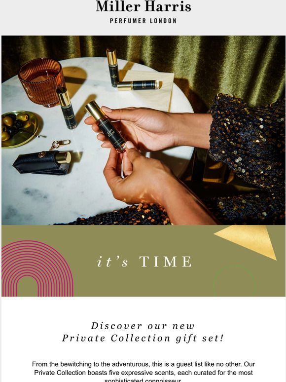 Miller Harris: Our new Private Collection gift set is here! | Milled