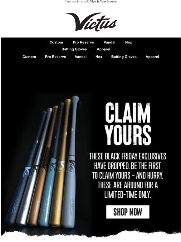 Victus: Be the First - Black Friday is here | Milled