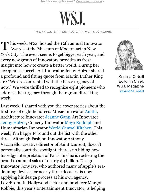 The Wall Street Journal: WSJ. Magazine: The 2022 Innovators | Milled