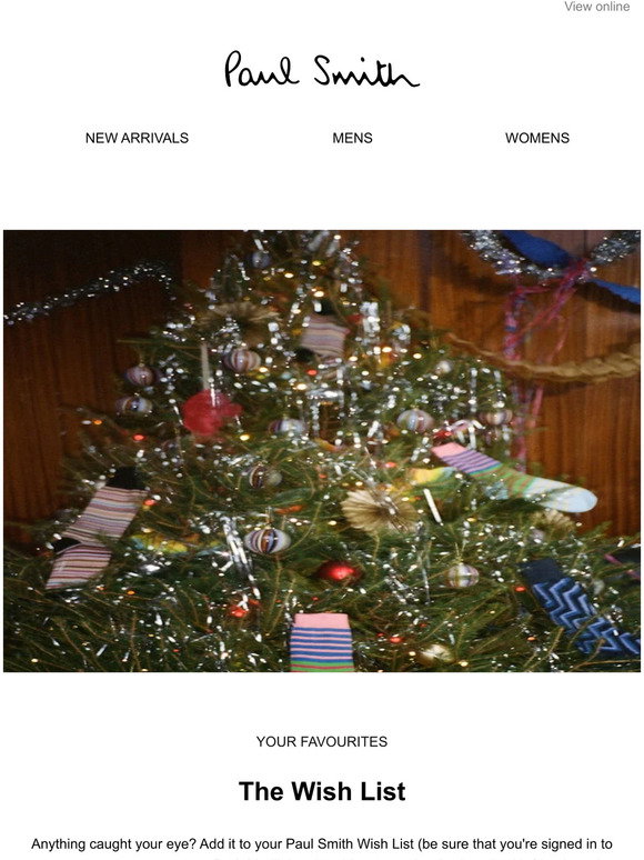 Paul Smith: What's on your Paul Smith Wish List? | Milled