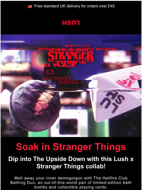 Lush: Lush x Stranger Things | Milled