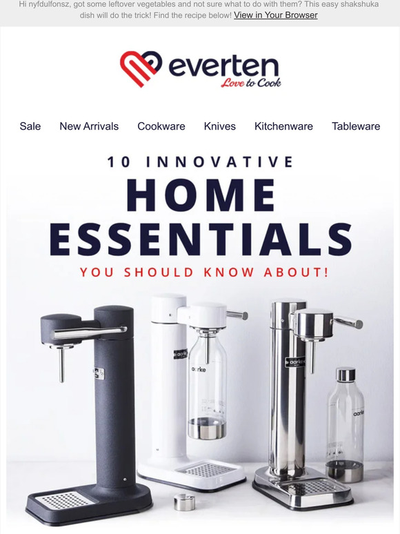Everten: 🤩 Top 10 Must-Have Home Essentials | Milled