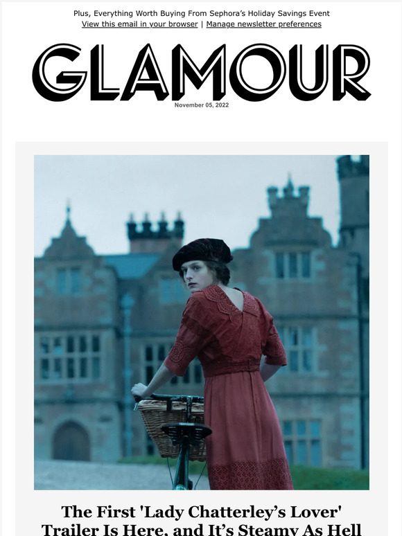 Glamour: The First 'Lady Chatterley’s Lover' Trailer Is Steamy as Hell | Milled