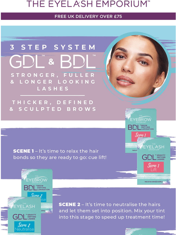 The Eyelash Emporium: Have you tried our 3-step GDL & BDL system? | Milled