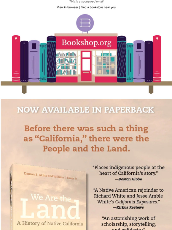Bookshop: The Indigenous People Who Made California | Milled