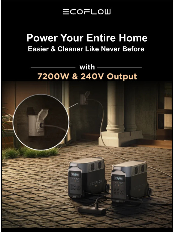 EcoFlow: Power Up Your Entire Home at Ease with Delta Pros | Milled