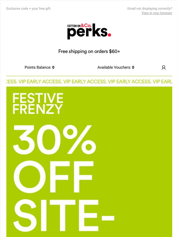 Typo Email Newsletters: Shop Sales, Discounts, and Coupon Codes