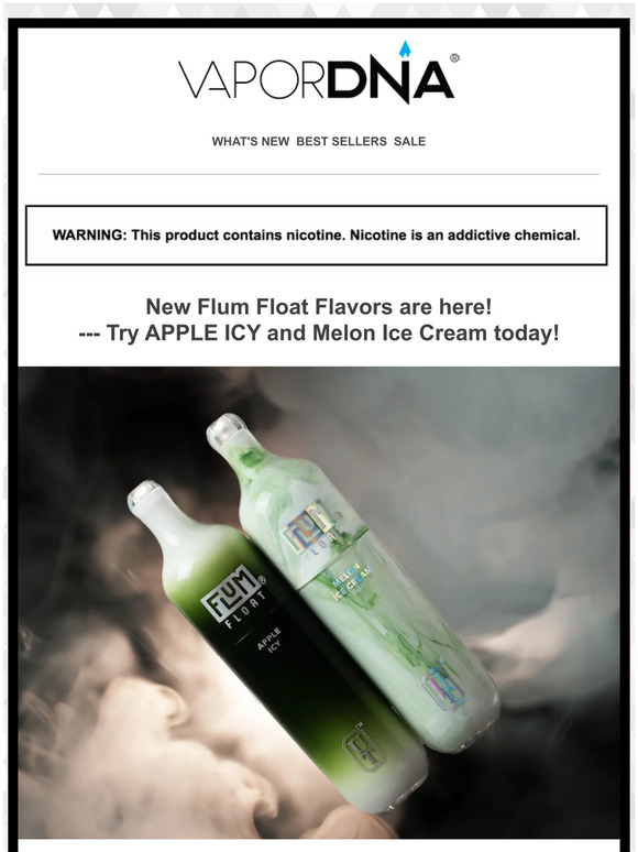 VAPORDNA: New Flum Float Flavors are here! | Milled