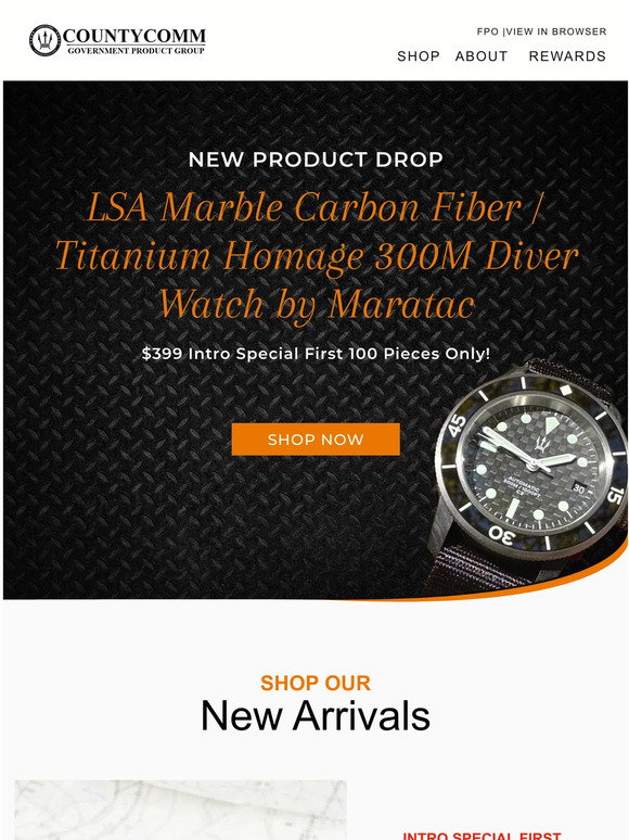 CountyComm: Ultimate Wow Factor! 🇺🇸 New Full Carbon Fiber Watches ...
