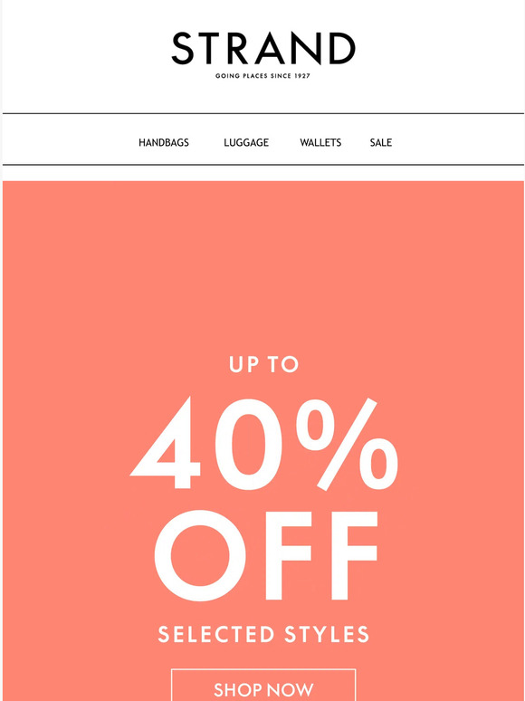 Strandbags: Click Frenzy SALE starts now | Milled