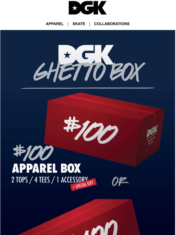 Dgk: The Ghetto Box is Back | Milled