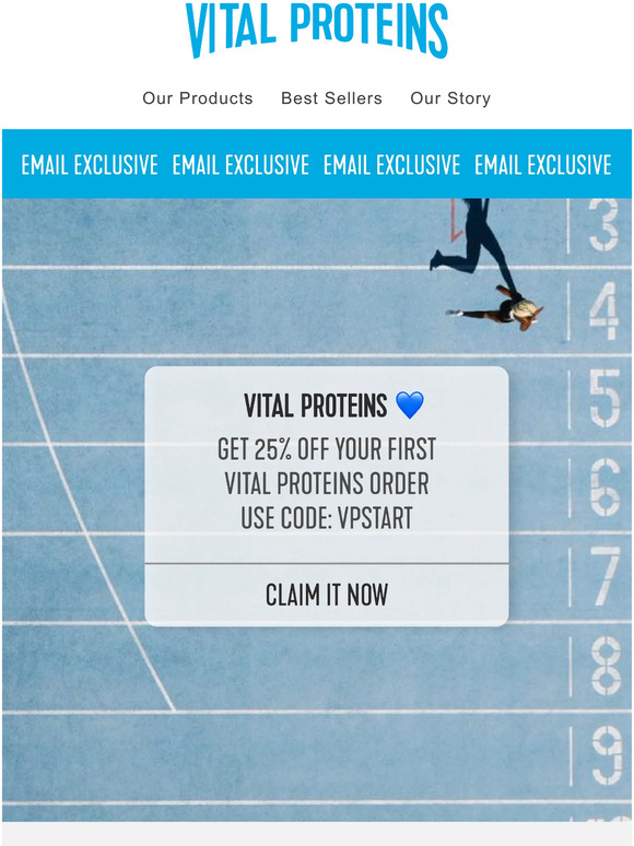 Vital Proteins: First order exclusive: Get 25% off your order! | Milled