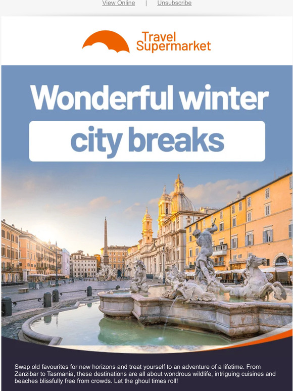 TravelSupermarket: 10 of the best winter city breaks ️ | Milled
