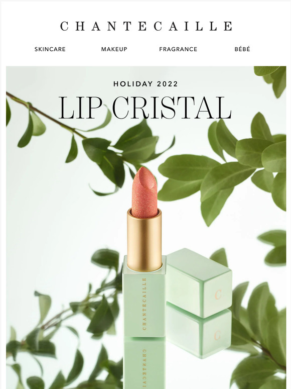 Chantecaille: 1 lipstick = 1 tree. Meet limited-edition Lip Cristal ...