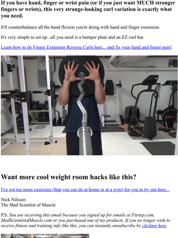 FitStep: Got hand pain or want a stronger grip? Try this WEIRD exercise ...