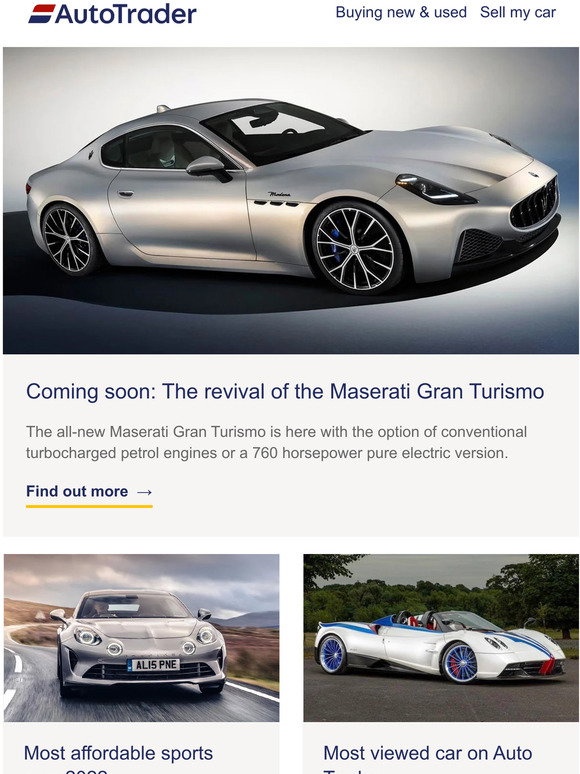 Autotrader: Maserati’s iconic Gran Turismo is back! | Milled