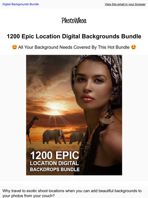 PhotoWhoa: [NEW & HOT] Mega Digital Backdrops Bundle: Editing Made Effortless 💫 | Milled