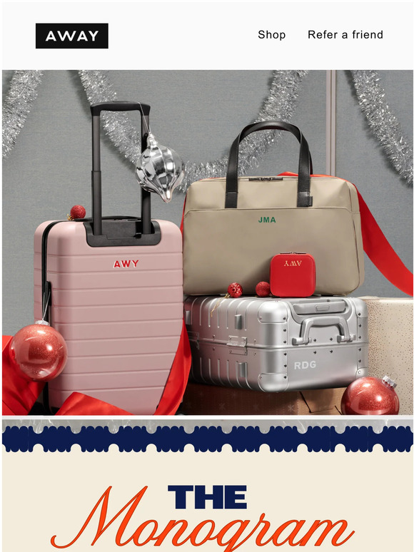 Away: The Monogram Shop is now open | Milled