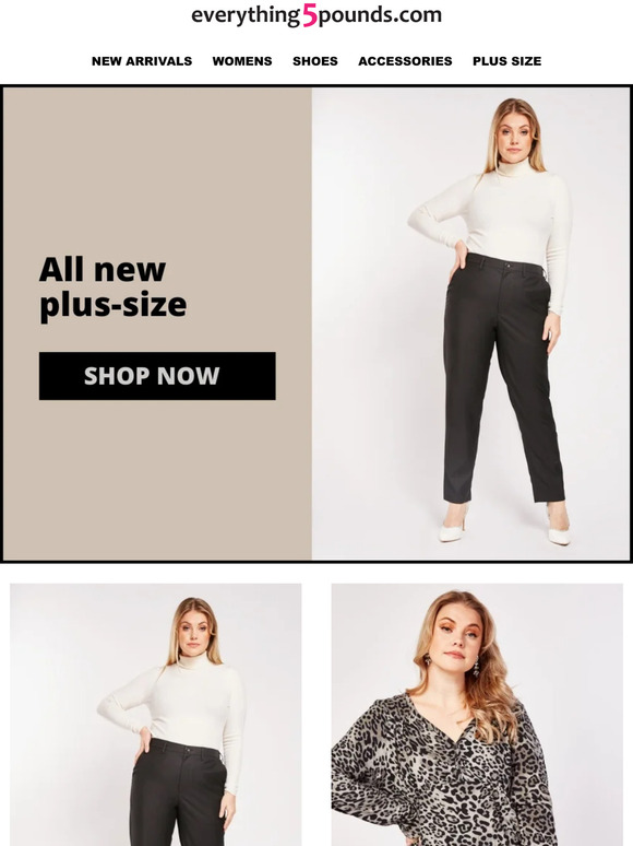 Everything5pounds: Plus-size essentials 🔥 | Milled